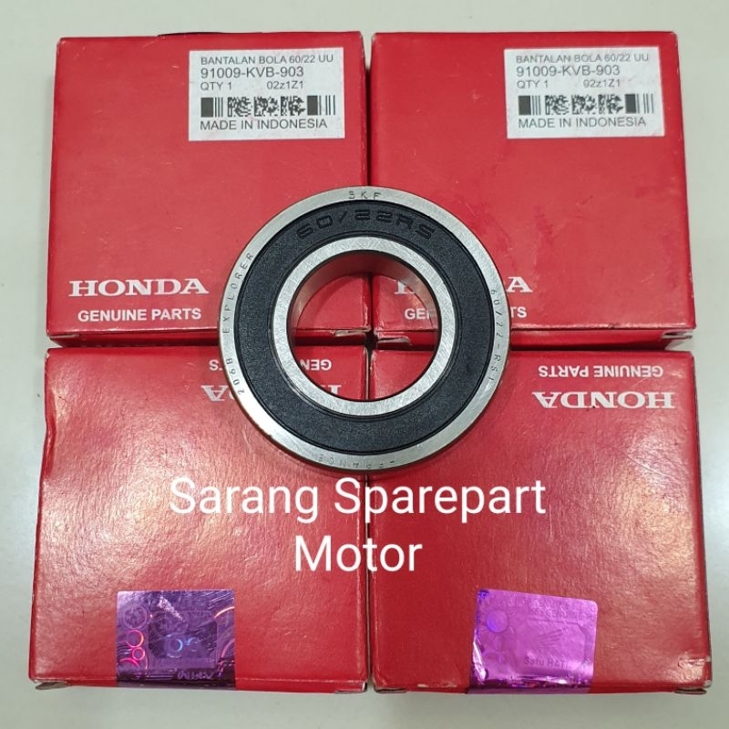 Lava Bearing 60/22 Rear Wheel Ball Pad Vario Beat Scoopy KVB | Shopee ...