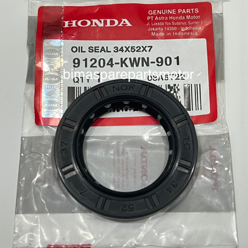 Rear Axle Seal Vario 125 Vario 150 PCX 34x52x7 | Shopee Philippines