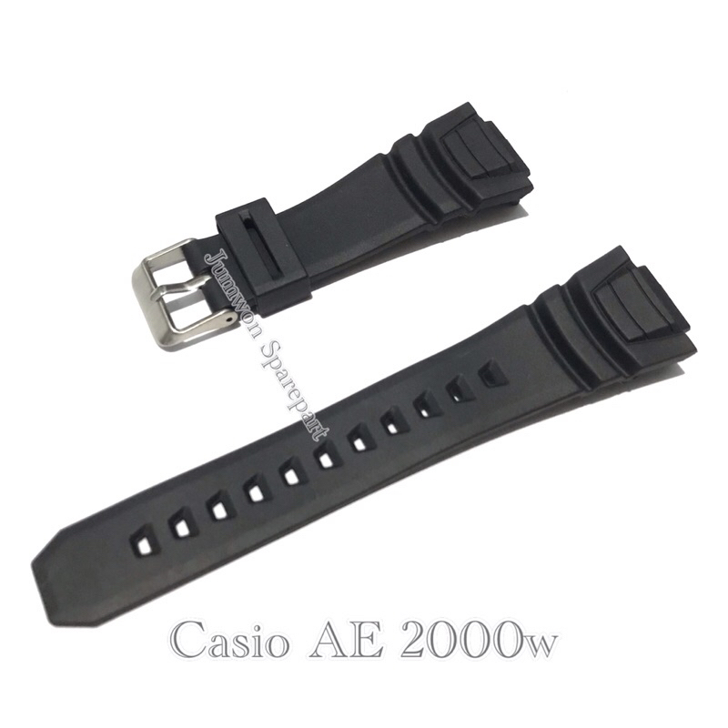 Casio AE-2000w Watch Strap Casio AE2000w Standard Men's Strap | Shopee Philippines