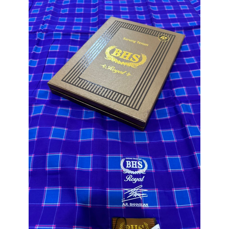 Sarong BHS Box SAMARINDA Blue - Sarong BHS LIMITED EDITION | Shopee ...