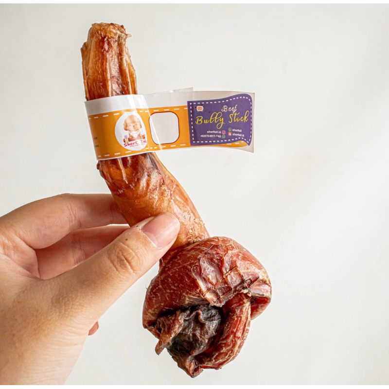 Shorttail Beef Bully Stick Snack/Treats/Bite Snacks For Dogs - Per 1 ...