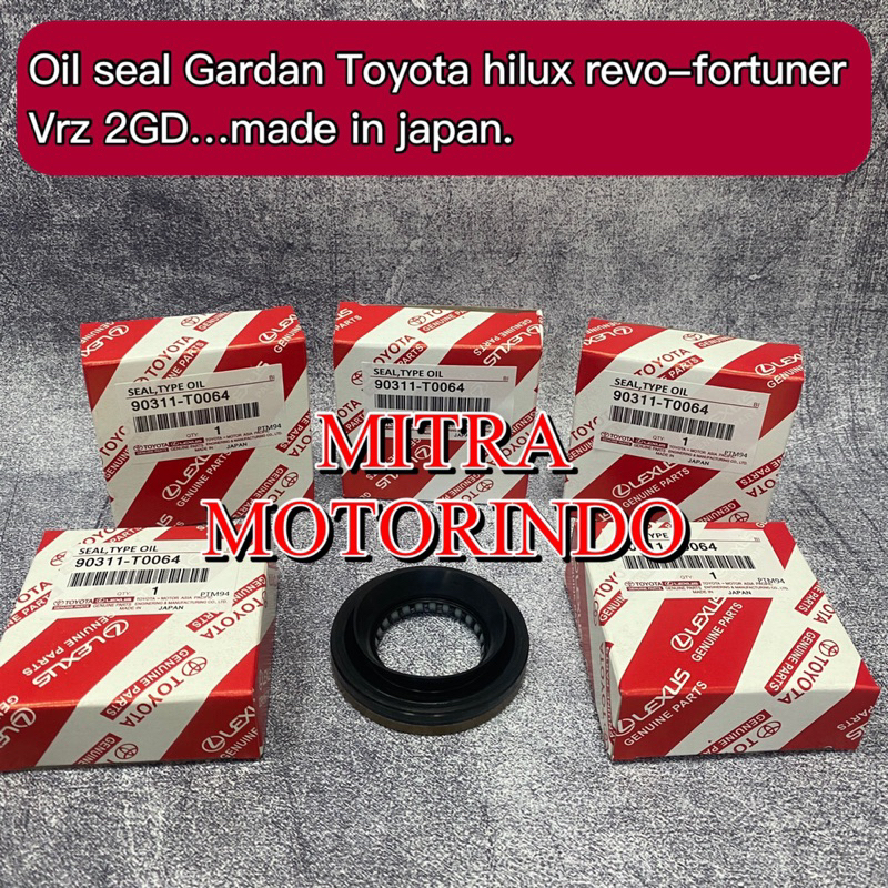 Middle Axle seal/seal type oil toyota hilux revo/fortuner vrz 2GD 90311 ...