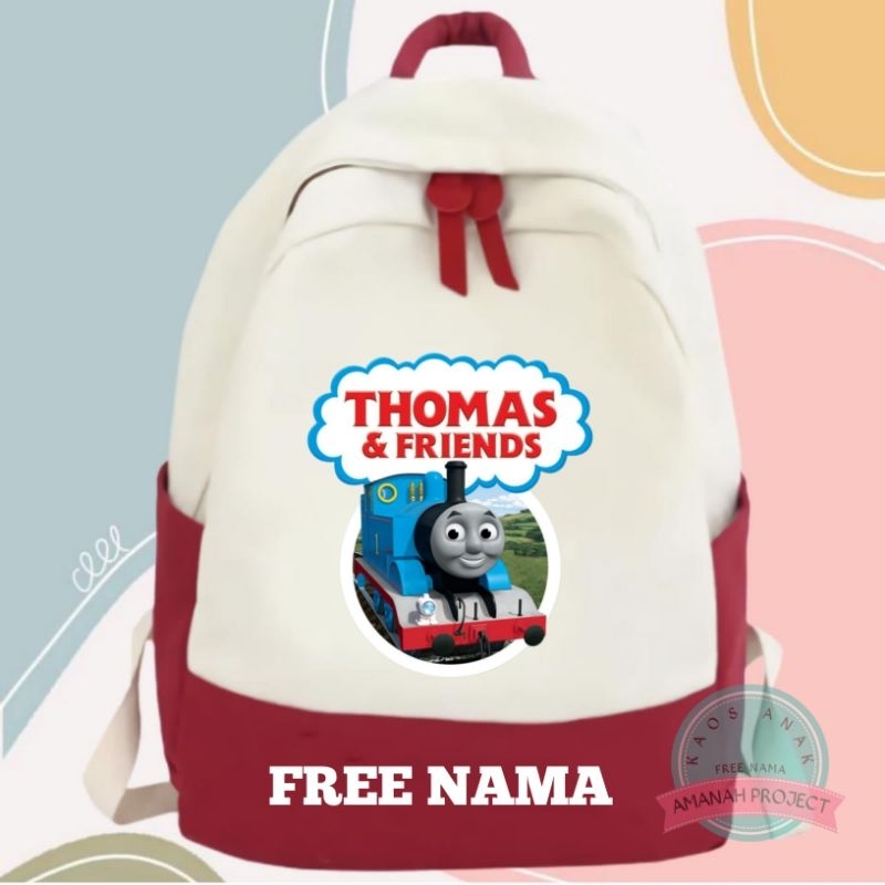 Thomas & Friends Unisex Custom School Backpack Backpack {FREE Print ...