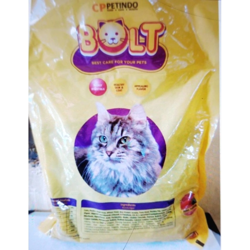 Bolt CAT Feed, BOLT CAT FOOD 500gr, BOLT CAT FOOD 500gr | Shopee ...