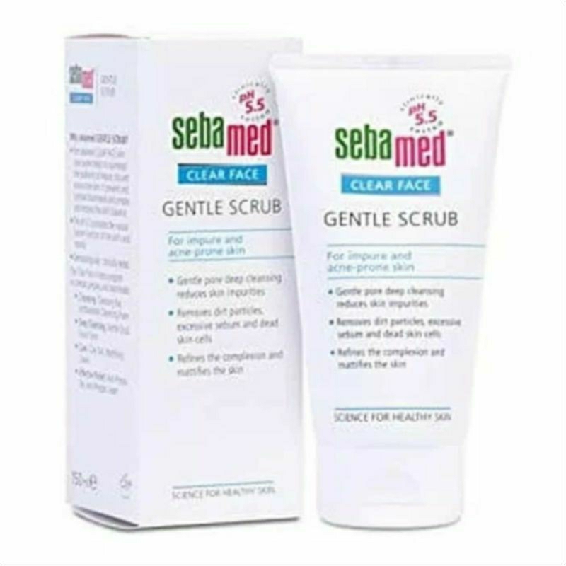 150ml - SEBAMED Clear Face Gentle Scrub/ Facial Cleansing Scrub ...