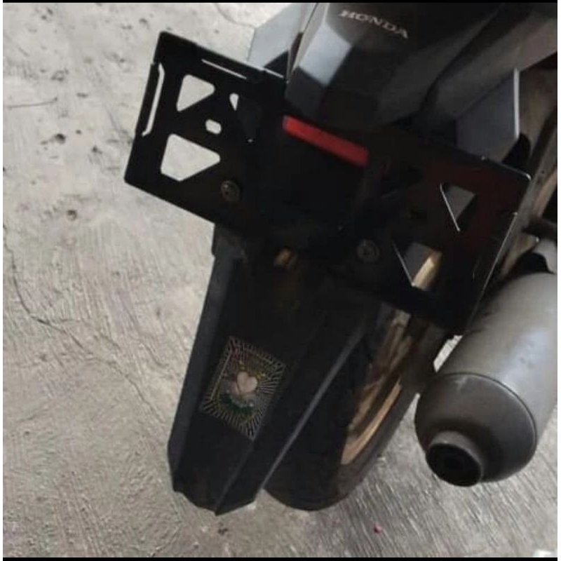 Original ahm on slip number plate holder. original ahm thin number ...