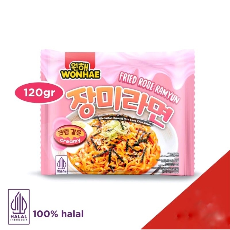 MUJIGAE INSTANTmie BY WONHAE FRIED ROSE RAMYUN 120 GR | Shopee Philippines