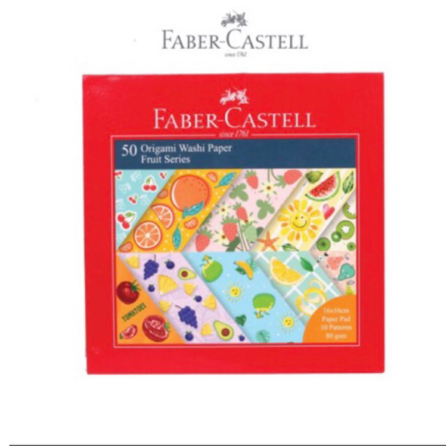 Faber castell Folded Paper/Origami 15x15/16x16 | Shopee Philippines