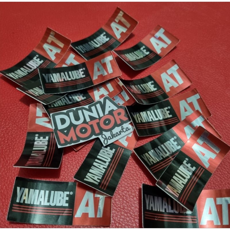 MERAH Yamalube at Red Sticker yamalube at Unit Sticker | Shopee Philippines
