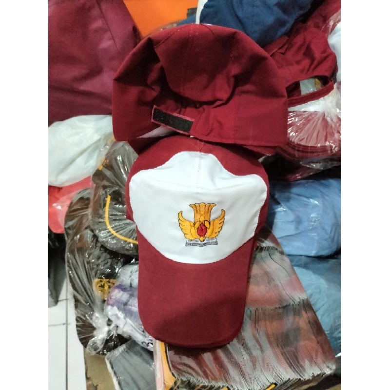 REDY EMBROIDERED SD, SMP, SMA, SMK hats | Shopee Philippines