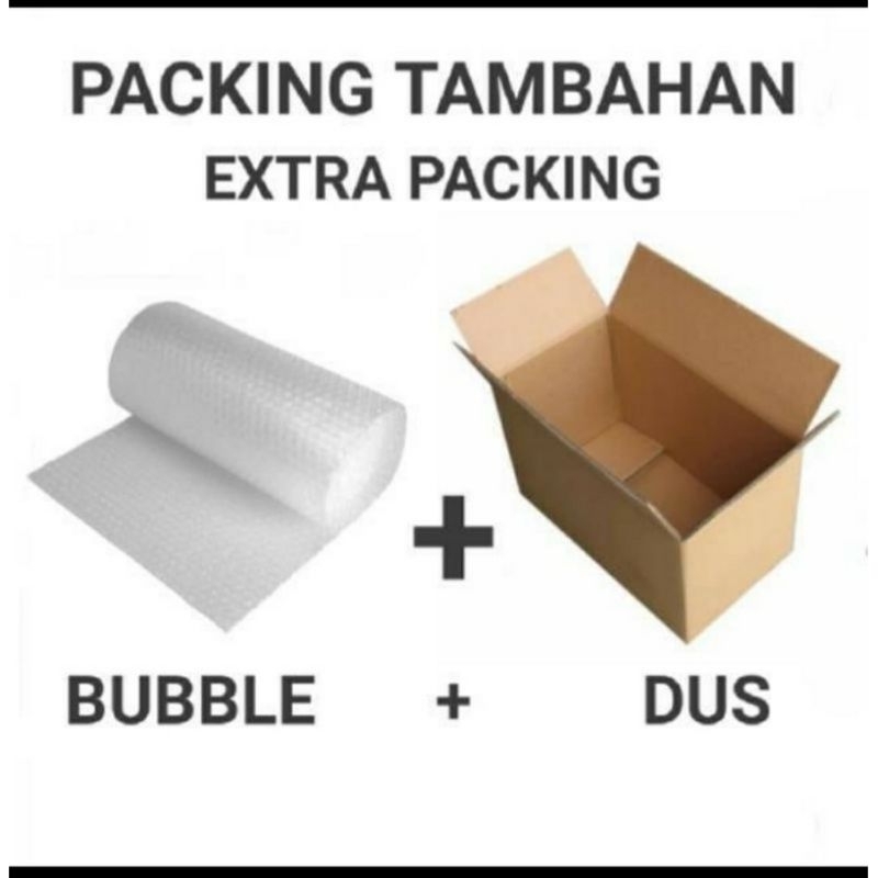 Bubble WRAP+ Cardboard (Additional PACKING, EXTRA PACKING) | Shopee ...