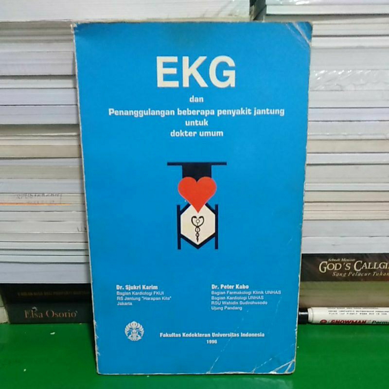 Original EKG BOOK AND THE STRUGGLE OF HEART DISEASES FOR GENERAL ...