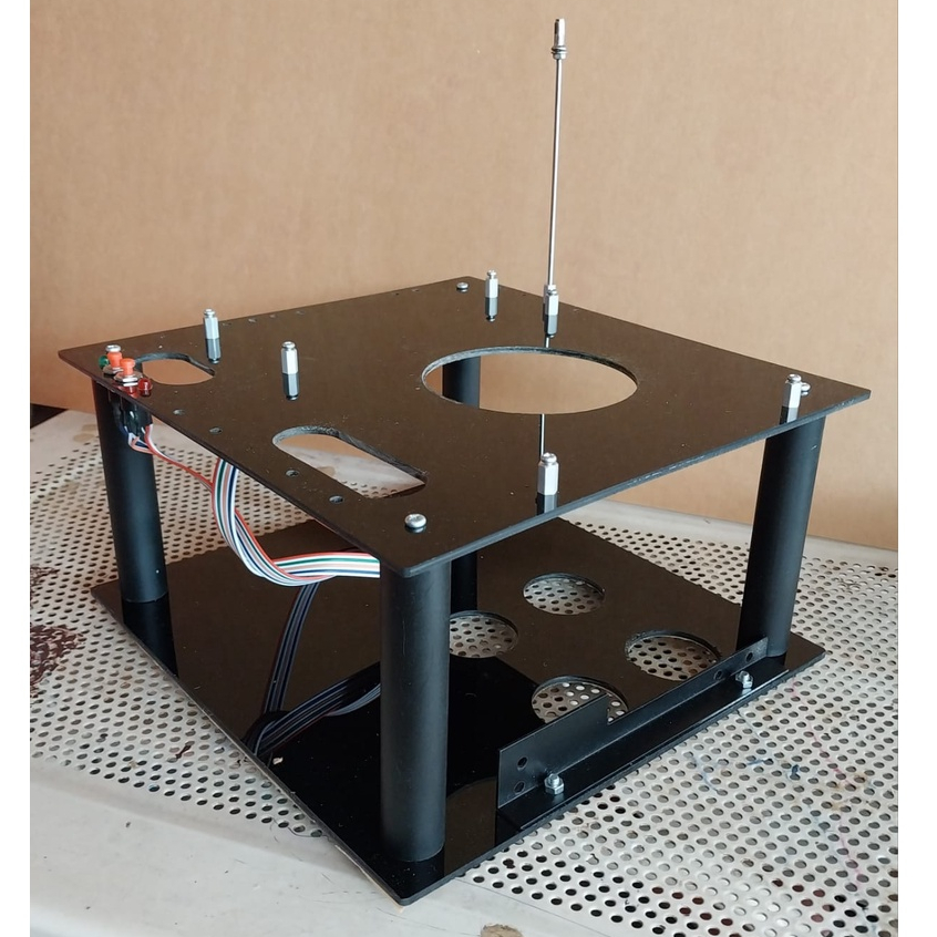 Micro ATX Acrylic Computer Case/ITX Open Air PC Acrylic Case mATX CPU ...