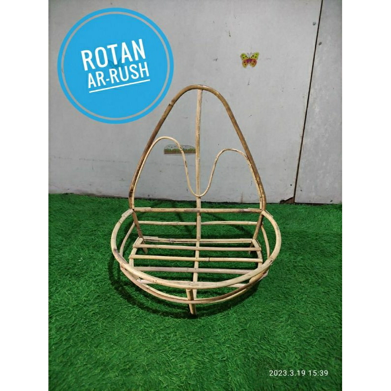 Eid Parcel basket / Hampers / rattan semi-circular rattan Parcel basket ...