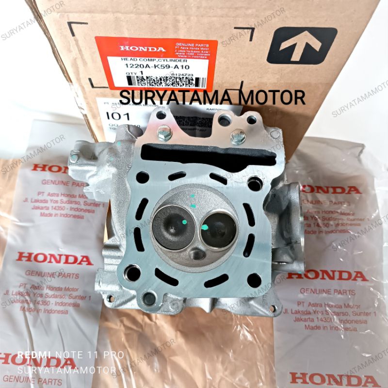 Cylinder head vario 150 pcx 150 adv 150 1220A-K59-A10 | Shopee Philippines
