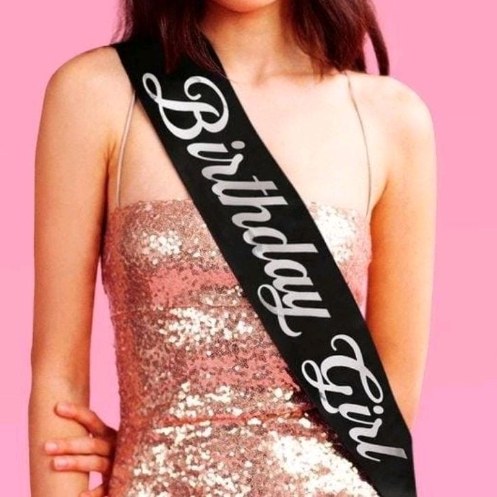 Birthday girl happy birthday sash sash satin sash birthday Rope Award ...