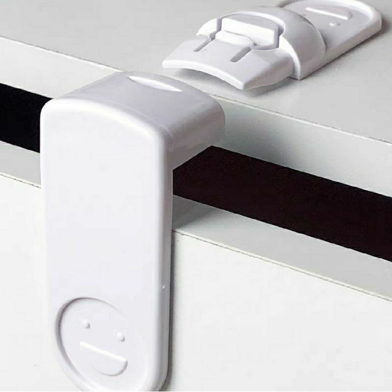 Safety Patch Lock Safety Lock Fridge Cabinet Door Drawer Corner Lock ...
