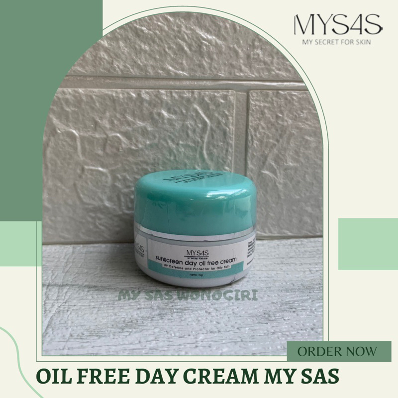Oil FREE DAY cream MY SAS (Morning cream For Oily & Acne-Prone Skin ...