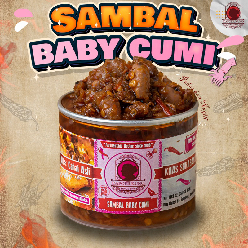 Ancient Dapoer - Sambal Baby Cumi 150gr | Shopee Philippines