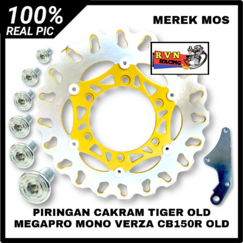 Disc BRAKE DISC DISC 300MM Hole 6 HONDA TIGER OLD Moslem MONO VERZA ...
