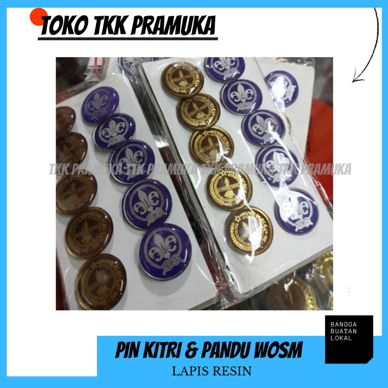 1 pack of wosm world scout pins / kitri pins / girl scout movements (20 ...