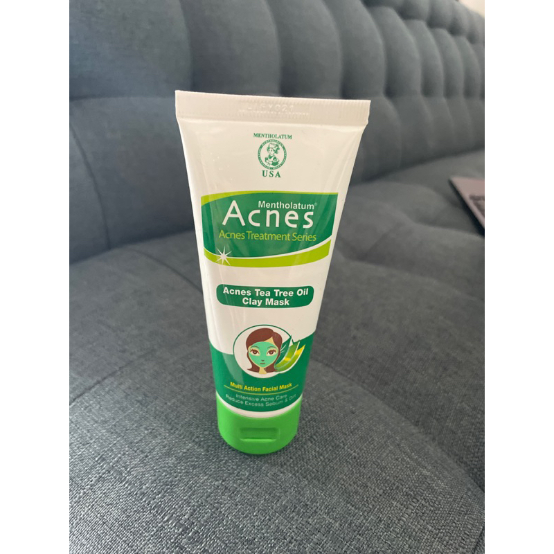 Faltin acnes Tea Tree Oil clay mask 50 gr | Shopee Philippines