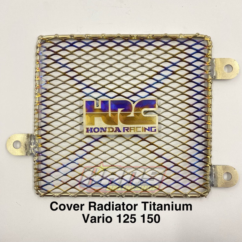 Hrc HONDA TITANIUM RADIATOR COVER | Shopee Philippines