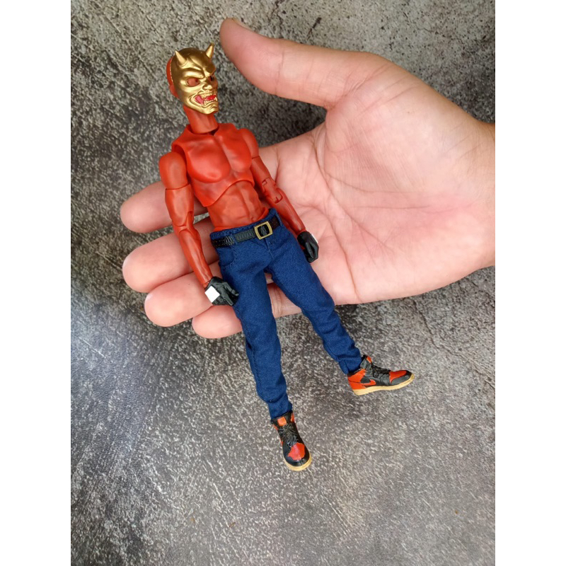 Kitbash 1/12 1:12 Shfiguarts Damtoys Figma Blue Casual Pants | Shopee ...