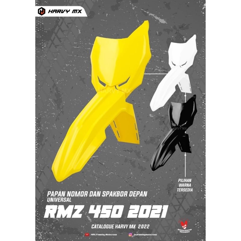 Front fender rmz 450 2021 Sepakbor rmz 250 450 2021 front fender rmz ...