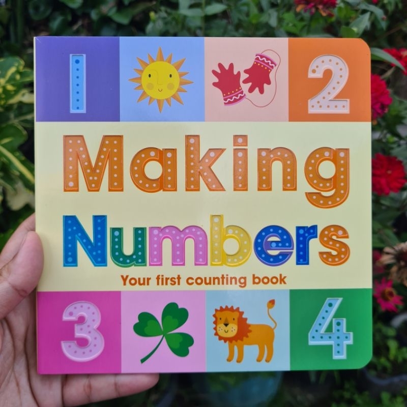 Making NUMBERS YOUR FIRST COUNTING Book (Children's Book: Board Book ...