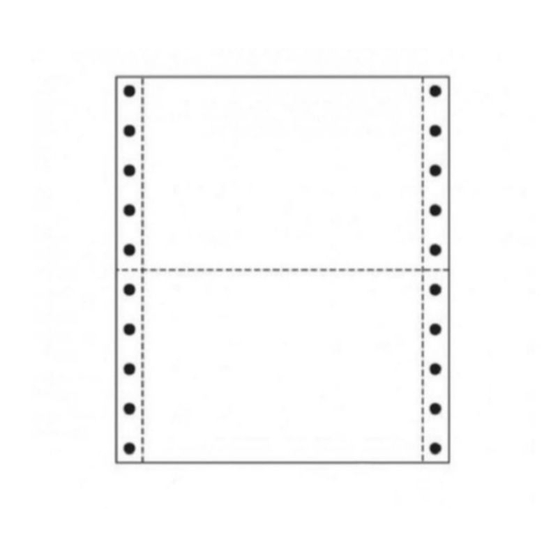 Continuous form computer paper 9.5 x 11 1 ply | Shopee Philippines