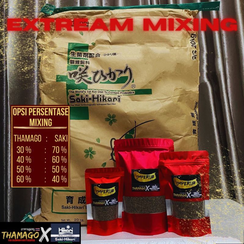 Chef's Fish Feed/Goldfish Extream Mixing - Thamago X Saki Hikari Balance | Shopee Philippines