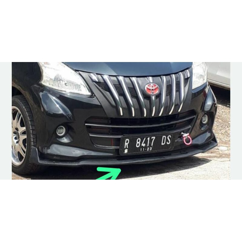 Winglet avanza xenia lips custom fiber Bumper | Shopee Philippines