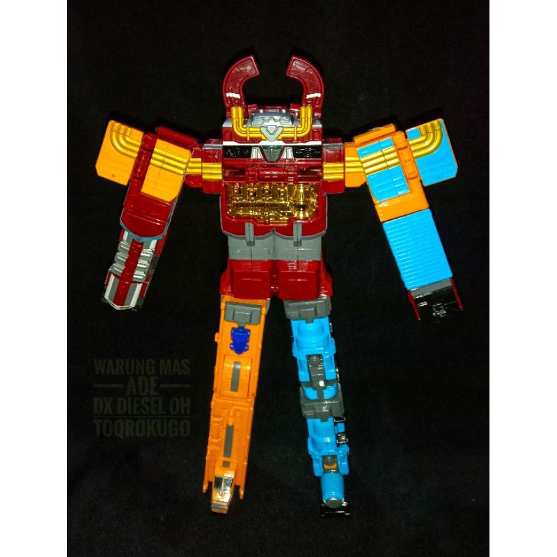DX DIESEL OH - TOQ ROKU - TOQ 6 - RESHA SENTAI TOQGER - MEGAZORD POWER ...