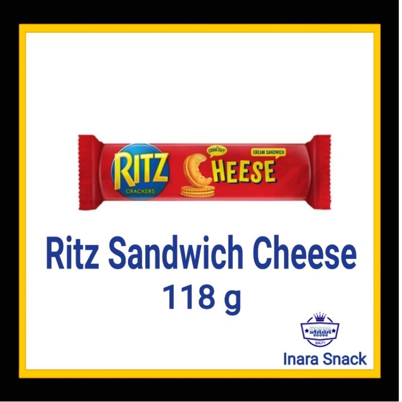Ritz Sandwich Cheese 91 gr | Shopee Philippines
