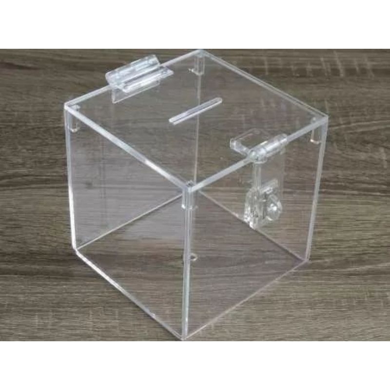 Acrylic Charity Box / tips box / suggestion box | Shopee Philippines