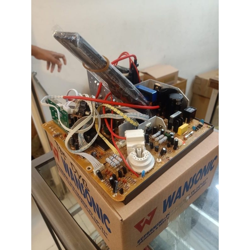 MESIN Original Wansonic/OB Digital 21 inch Tube TV MACHINE | Shopee ...
