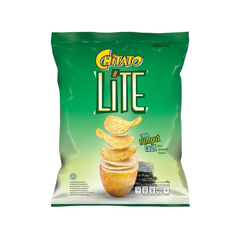 Chitato Lite Seaweed Flavor Potato Chips (2 Sizes) | Shopee Philippines