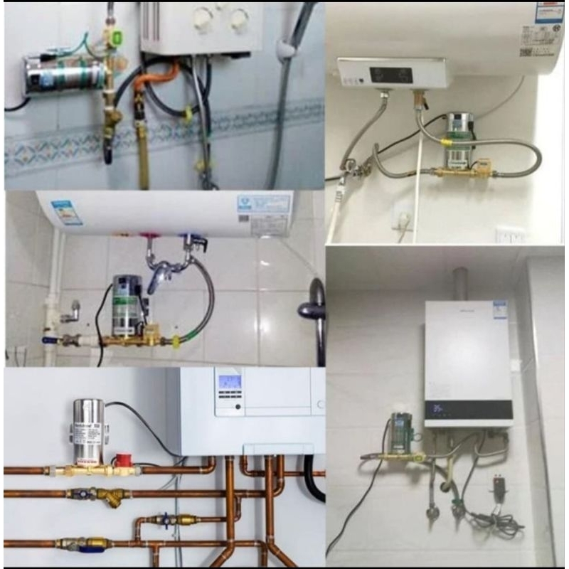 MESIN Water push pump booster pump 90watt automatic water pump booster ...