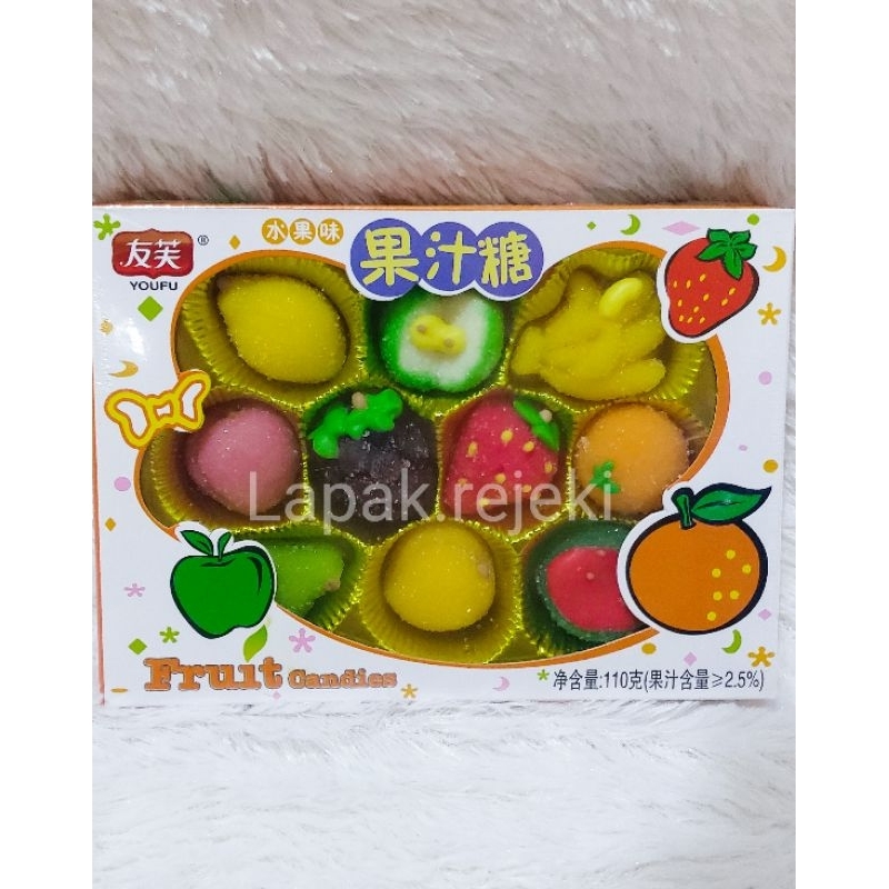 Fruit Flavored Candy 100g / Youfu Fruit Candies / Fruit Candy fruit ...