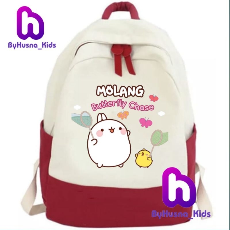 Molang CHILDREN'S BACKPACK BAG MOLANG CHILDREN'S PREMIUM MATERIAL ...