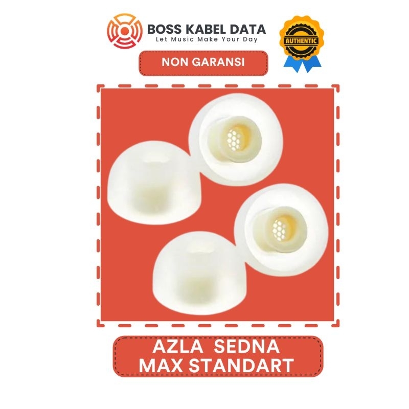 Azla Sedna Earfit MAX Standard Eartips With Filter Original Medical ...