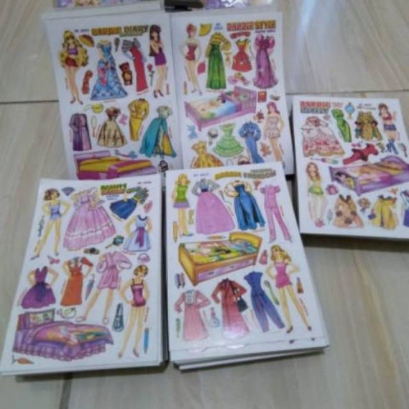 Bp PAPERDOLL Children's Toys Disassembly Old School Paper Dolls (11x16 ...
