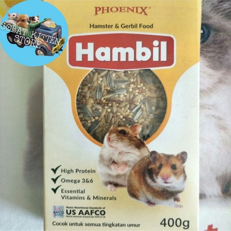 HAMBIL Hamster and Gerbil Food 400g | Shopee Philippines