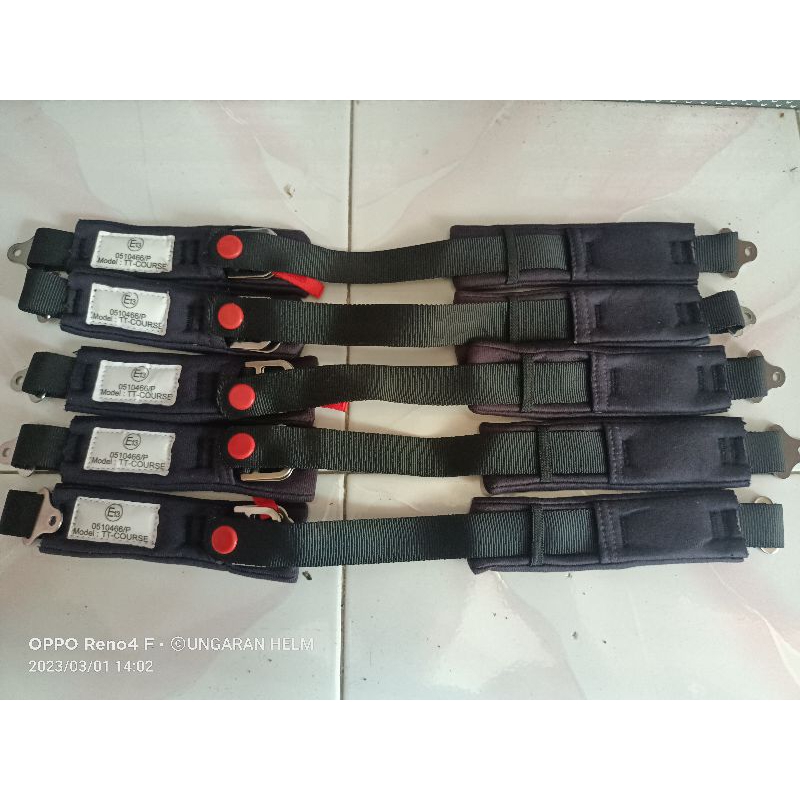 DD Ring Helmet Strap KYT TT COURSE NFR NX RACE VENDETA FALCON FULLFACE ...