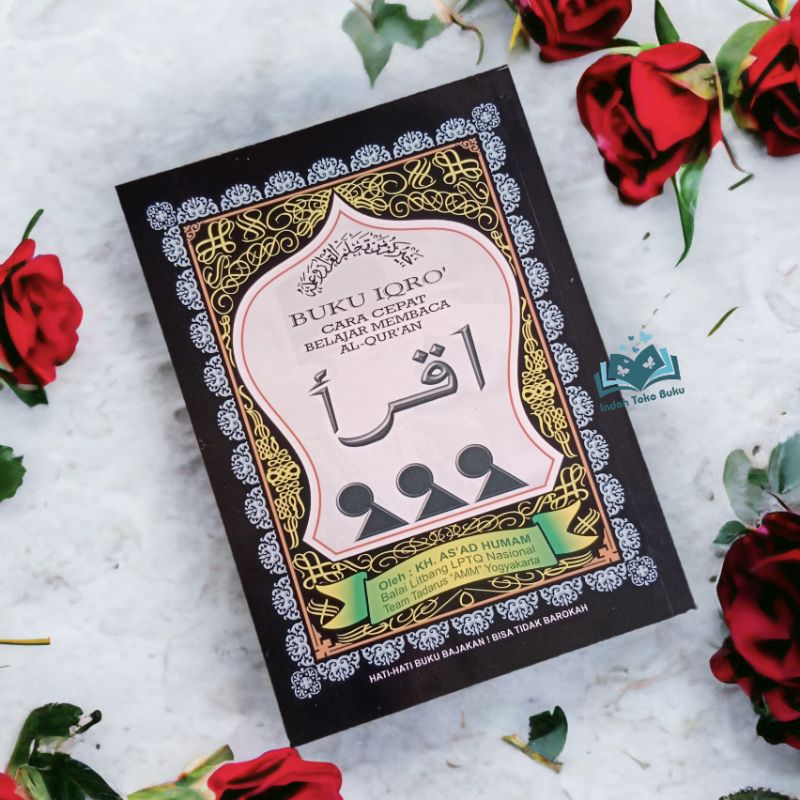 Complete Iqra Iqro Book Large Size Bendel Volumes 1-6 Opaque CD Paper ...