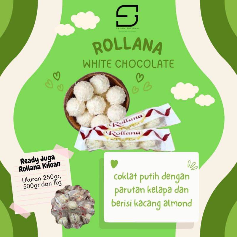 Rollana Chocolate Almond || Original Saudi Arabia | Shopee Philippines