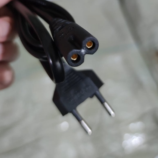 2 Hole Power Cable / Number 8 PRINTER Power Cable | Shopee Philippines