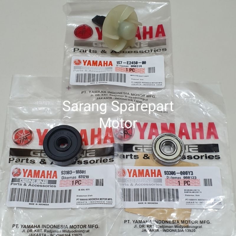 Waterpump Fan Package + Seal + Jupiter Mx Vixion Water Pump Bearing | Shopee Philippines