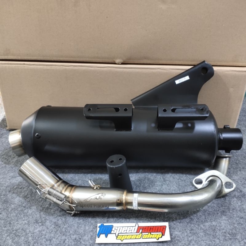 Tzm TSUKIGI MODEL T-SPEED RACING FRONT EXHAUST FOR MIO, FINO, BEAT ...